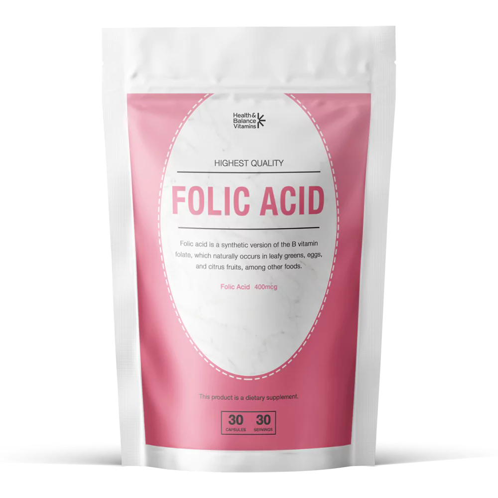 Folic Acid | Health & Balance Vitamins – (USA) Health & Balance Vitamins
